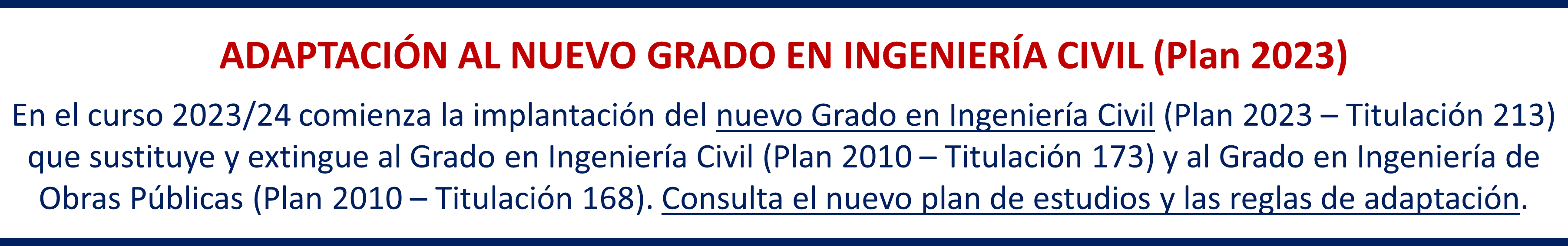 Escuela Técnica Superior de Ingeniería de Caminos, Canales y Puertos ...